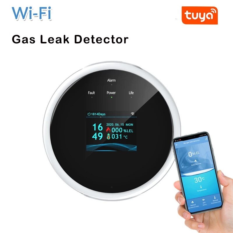 Aubess Tuya Smart Wifi Water Klep Gas Valve Blueto... – Grandado
