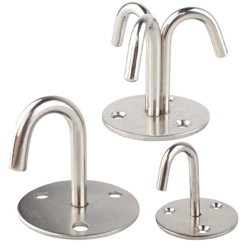 Solid stainless steel fixed top hook ceiling hook ... – Vicedeal