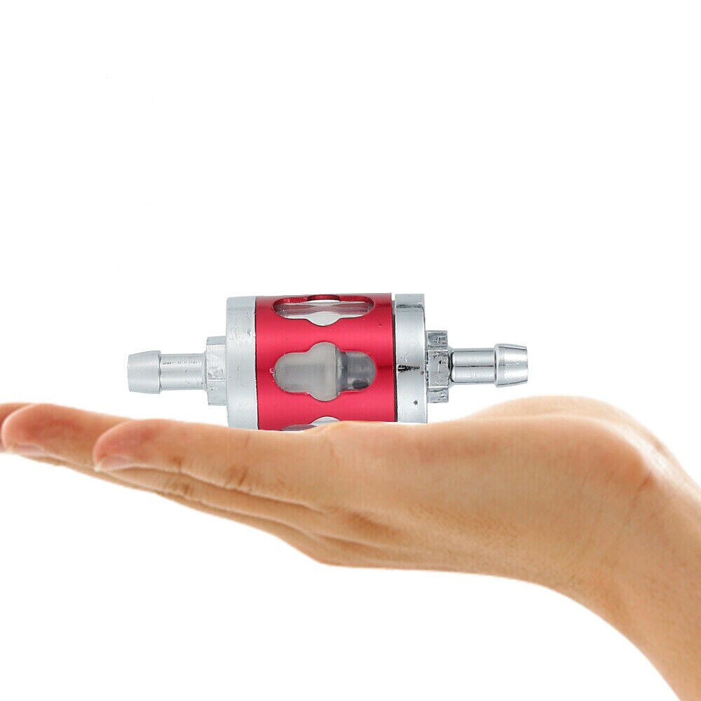 Universal Motorcycle Chrome Glass Inline Fuel Filt... – Vicedeal