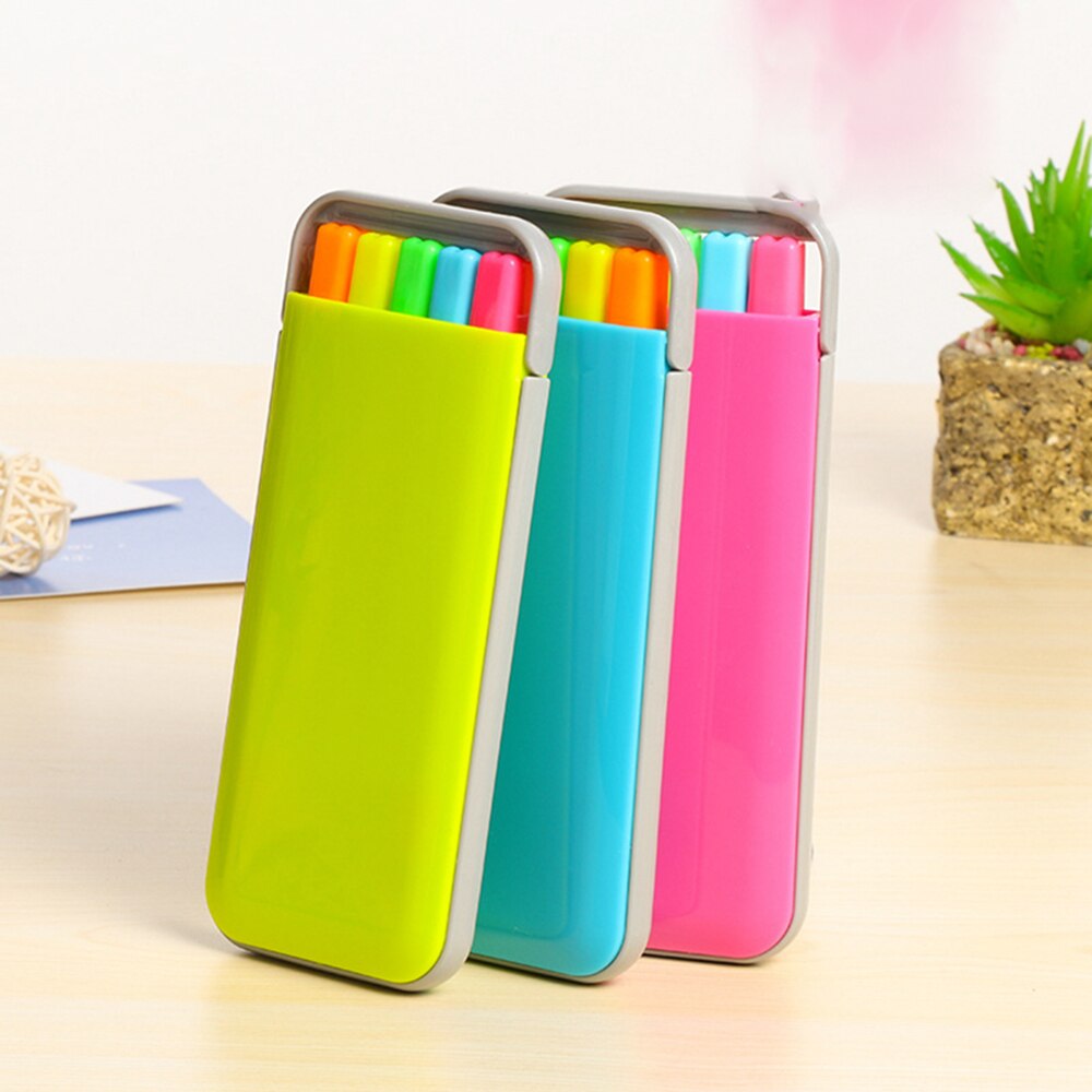 5 colors/box Candy color highlighter pen set Mini ... – Vicedeal