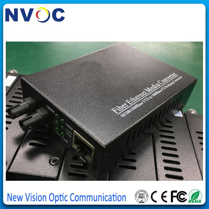 10/100/1000M Dual Fiber, MM, 1310nm, 2 KM, ST, ext... – Vicedeal