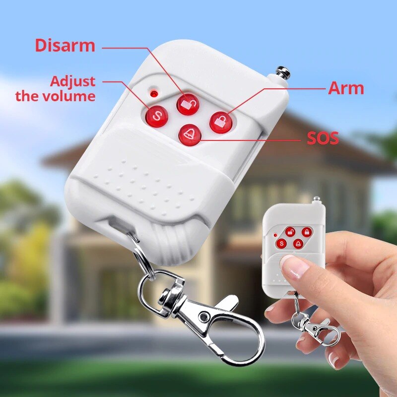GSM Sicherheit Alarm 433mhz motion sensor Drahtlos... – Vicedeal