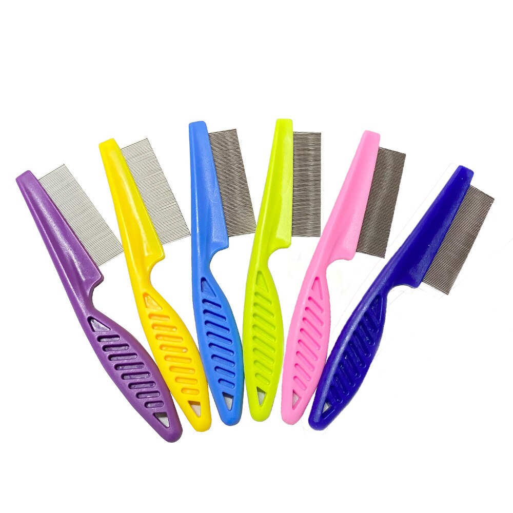 Pet Hair Removal Comb Puppy Dog Cat Hair Flea Comb... – Grandado