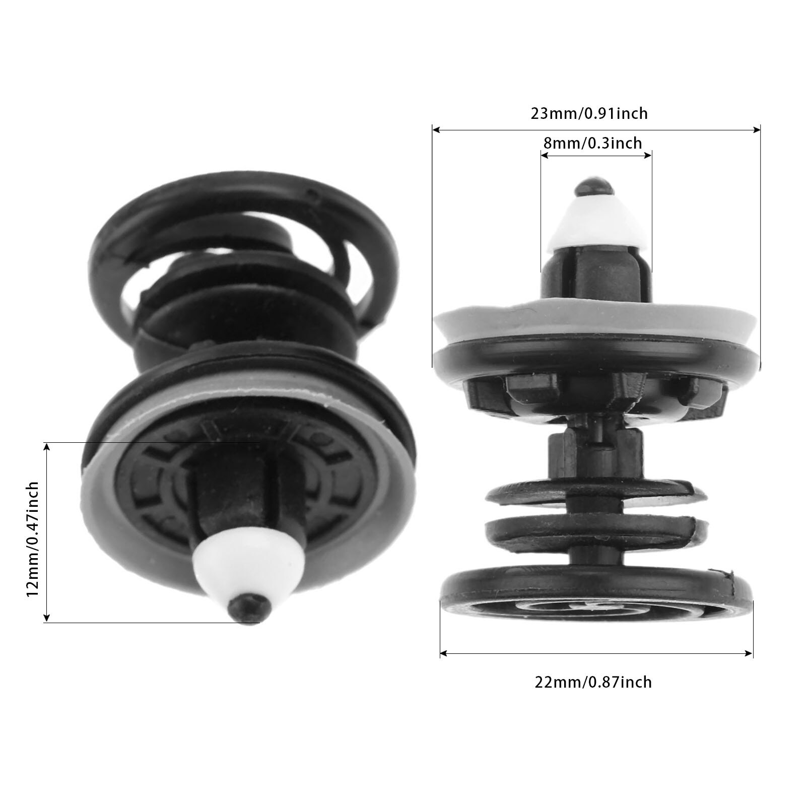 10Pcs Car Door Card Trim Panel Fastener Clips Auto... – Grandado