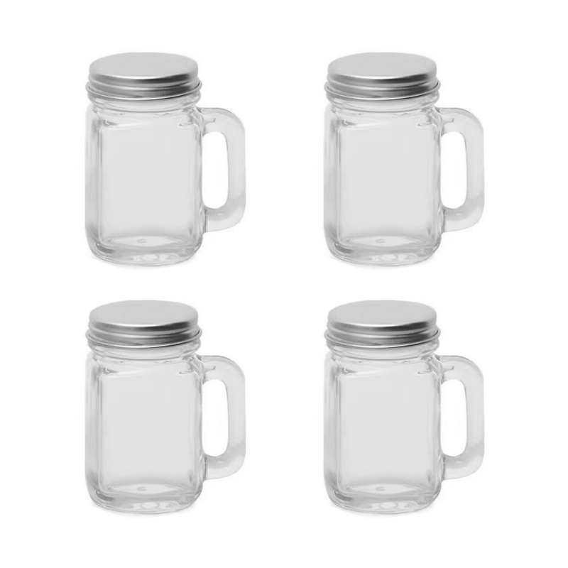 2/4/6 stk. 35ml mini glasforseglede flasker til ma... – Vicedeal