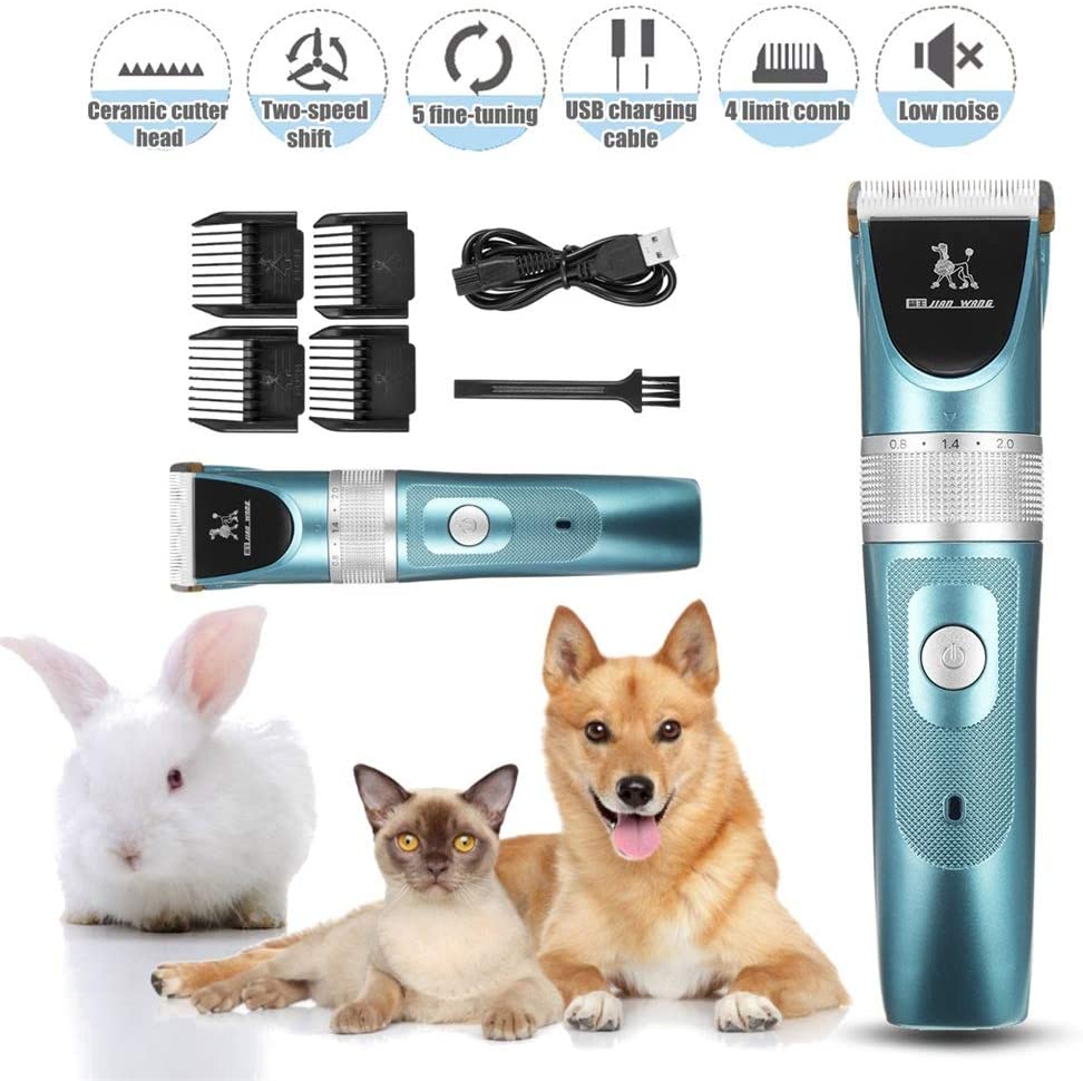 Electric Pet Hair Clipper Cat Dog Hair Trimmer Gro... – Grandado