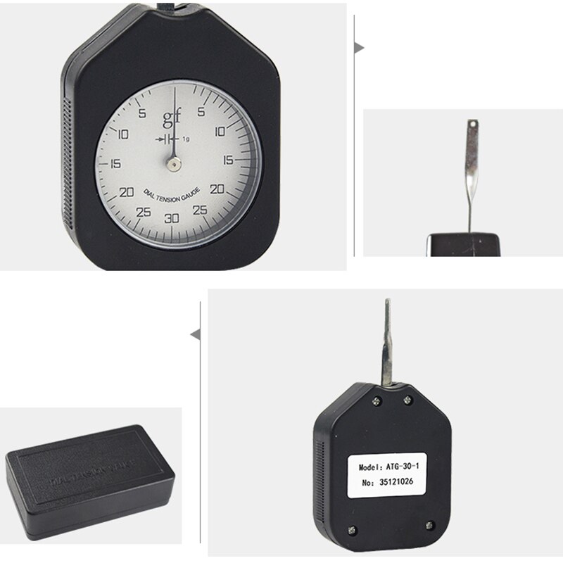 30g Analog Dial Tension Gauge Tensiometer Tabular ... – Vicedeal