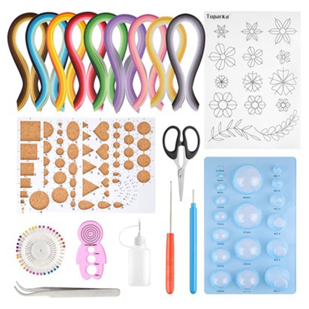 Paper Quilling Kits 45 Colors 900 Strips Quilling ... – Grandado