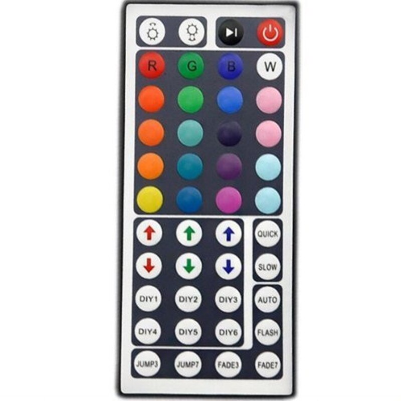 50 Stuks 24 Toetsen 44 Toetsen Led Dimmer Ir Rgb A... – Vicedeal