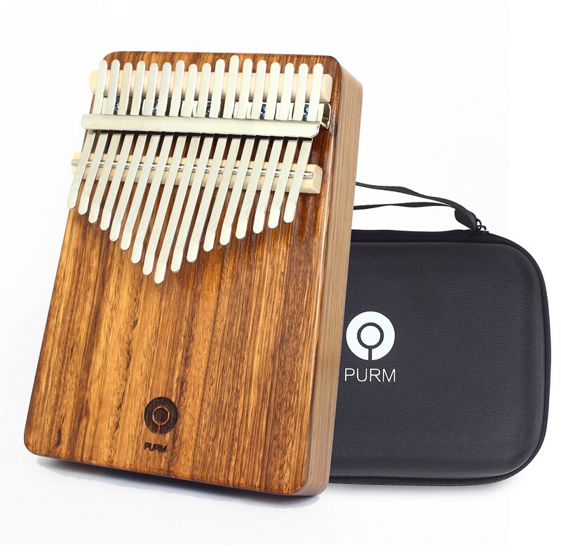 PURM Kalimba 17 Keys Wood Portable Mbira Finger Pi... – Grandado