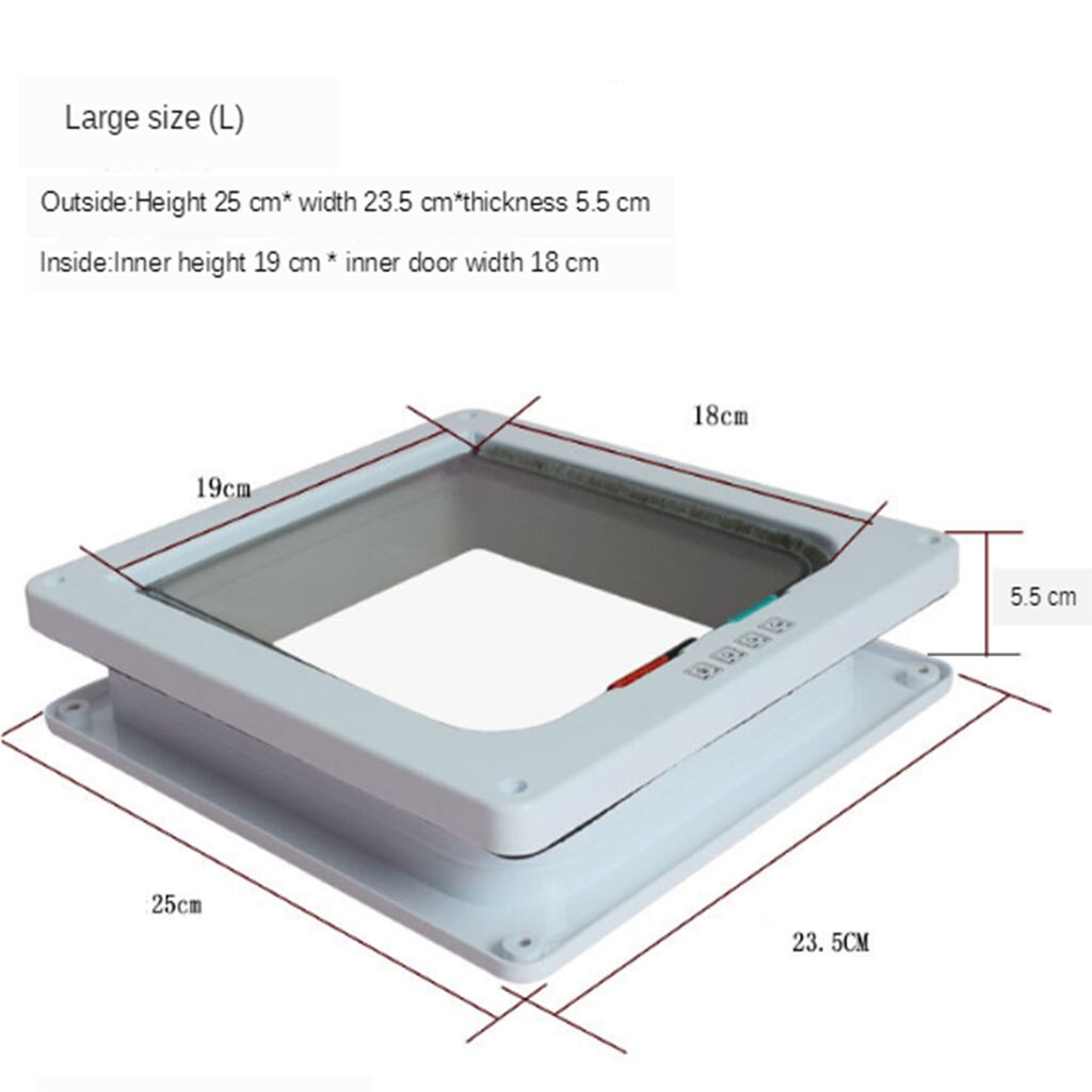 Controllable Thickened Pet Door Cat Door Window Fr... – Vicedeal