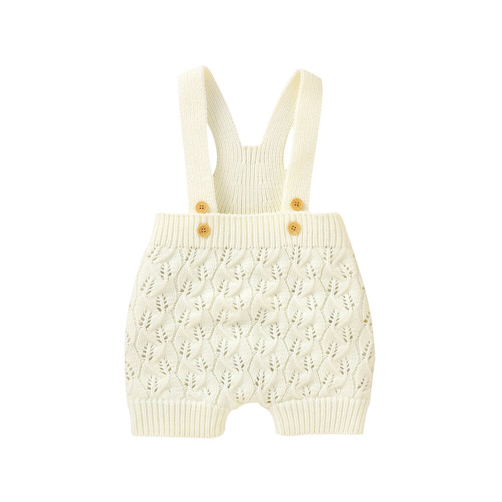 Infant Baby Boys Girls Knitted Overalls Sleeveless... – Vicedeal
