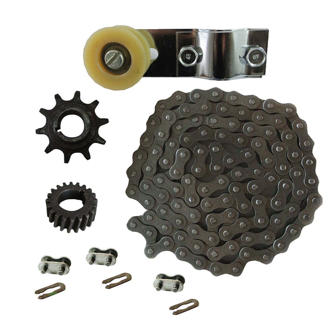 415 Chain&Chain Tensioner&Drive Sprocket Fits 49/6... – Grandado