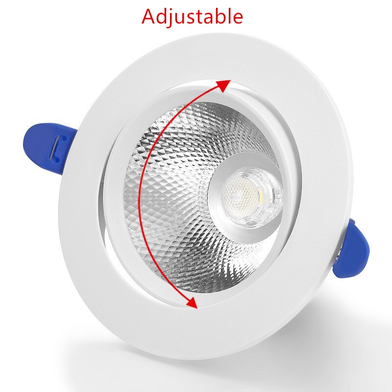 LED COB Downlight 5W 7W 12W 18W 24W Recessed Round... – Grandado