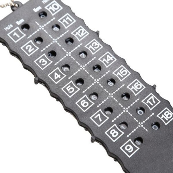 18 Holes Golf Score Card Counter (Black) – Vicedeal