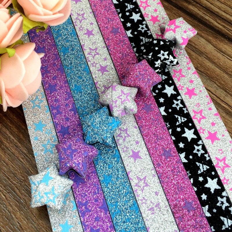108pcs Origami Lucky Star Paper Night Lights Lumin... – Grandado