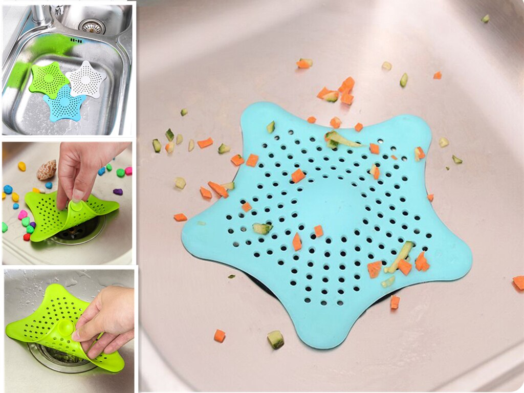 kitchen silicone filter outfall drain cover bathro... – Vicedeal