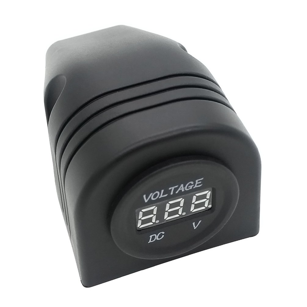 Car Rv Bus Voltmeter Modified Dc Voltmeter Led 12V... – Grandado