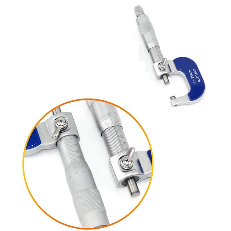 Outside Micrometer 0-25mm Micrometre Length Unit H... – Grandado