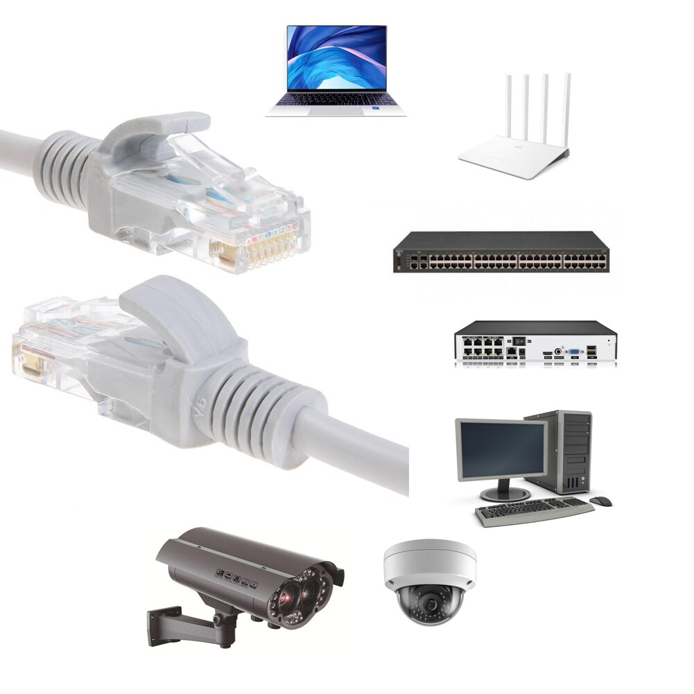 40M 131ft Cat5 Ethernet Network Cable RJ45 Patch O... – Grandado