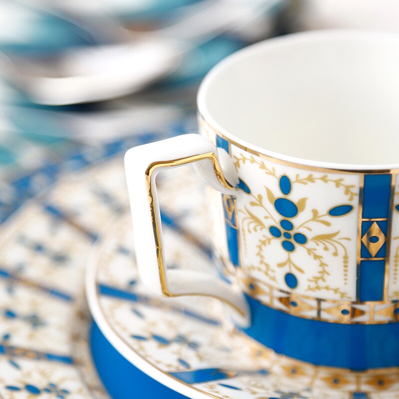 Crockery Bone China Coffee Cup Saucer Set English ... – Grandado