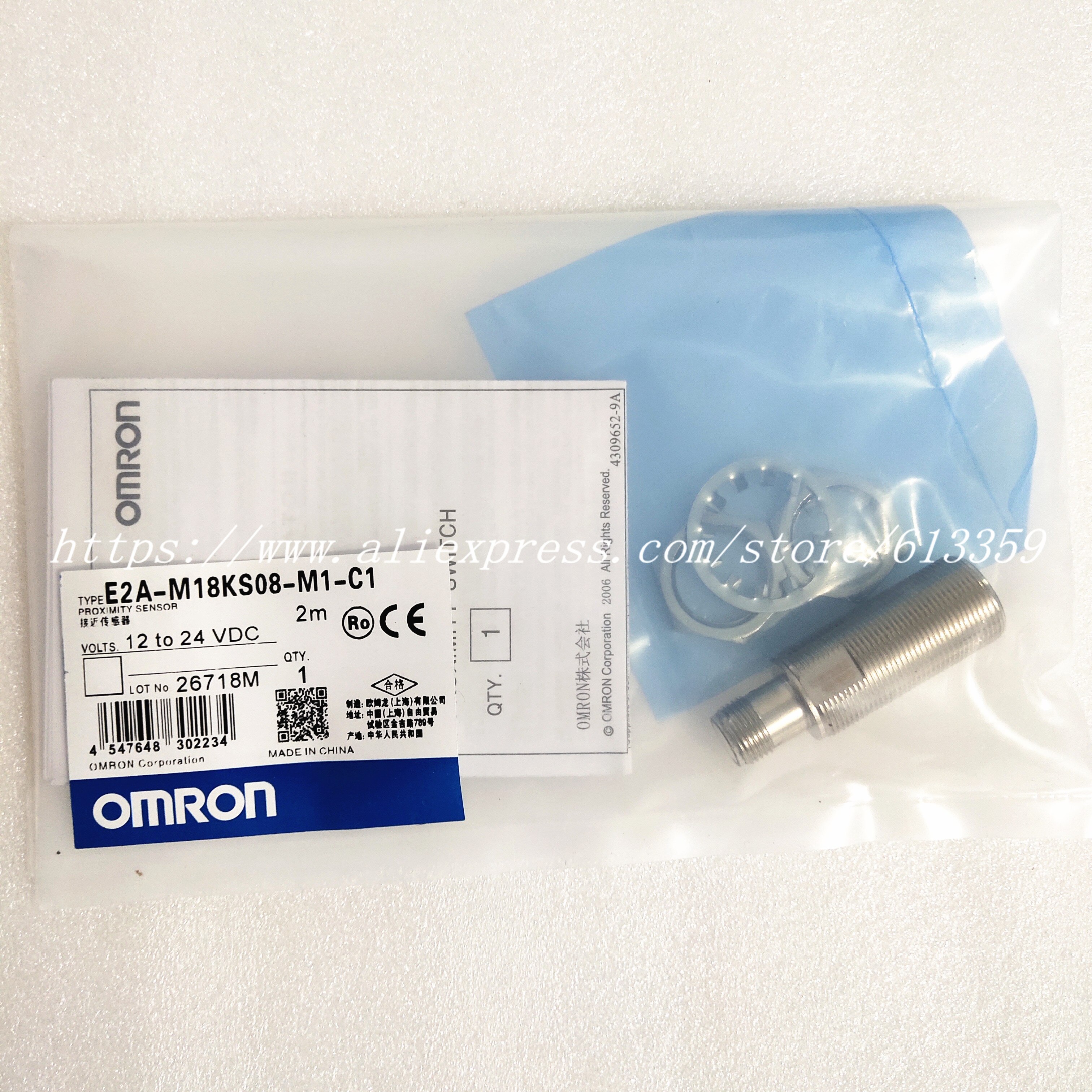 E2A-M18KS08-M1-B1 E2A-M18KS08-M1-C1 Omron Proximit... – Grandado