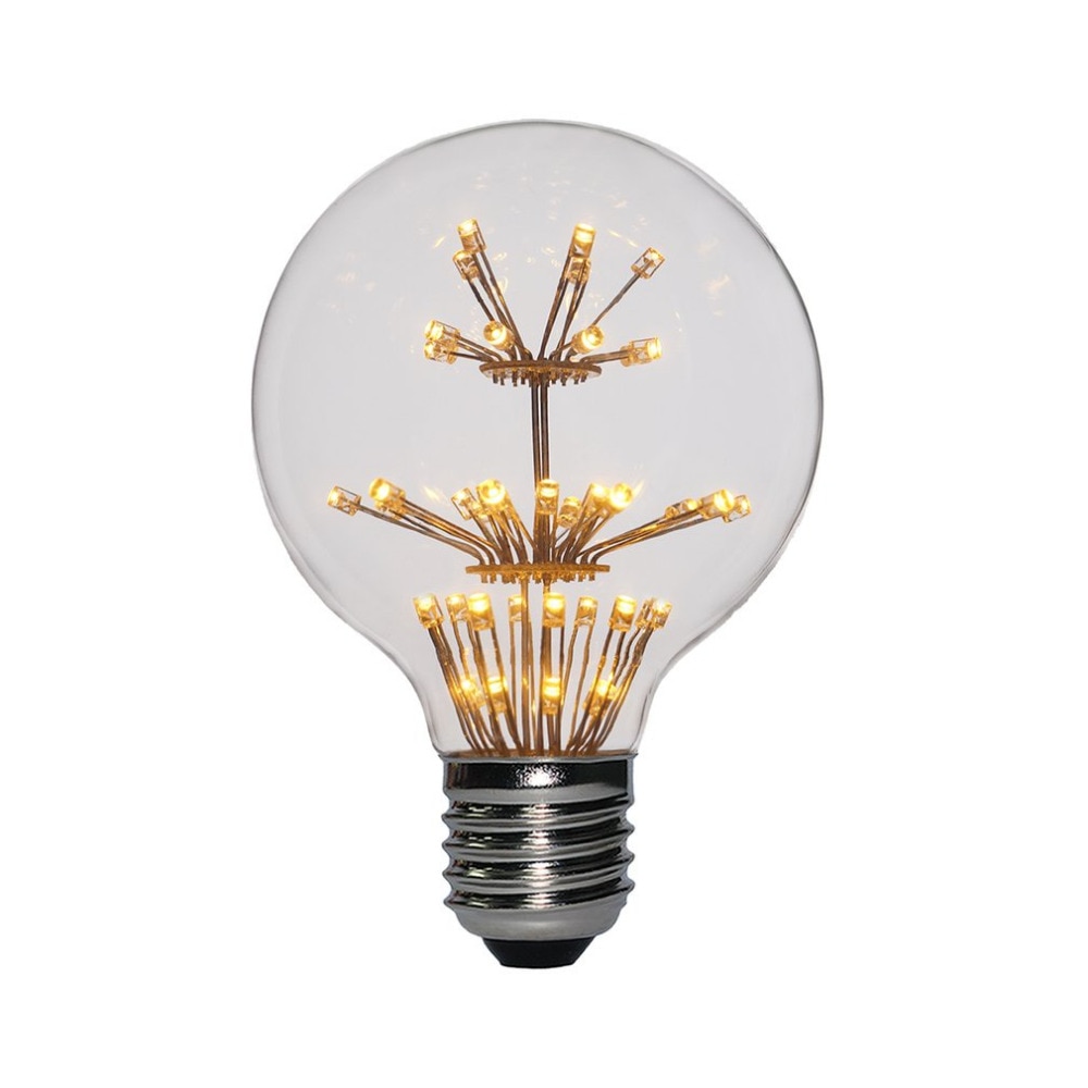 G80 E27 Dimmable Round LED Light Bulb 220V 3W 2200... – Grandado