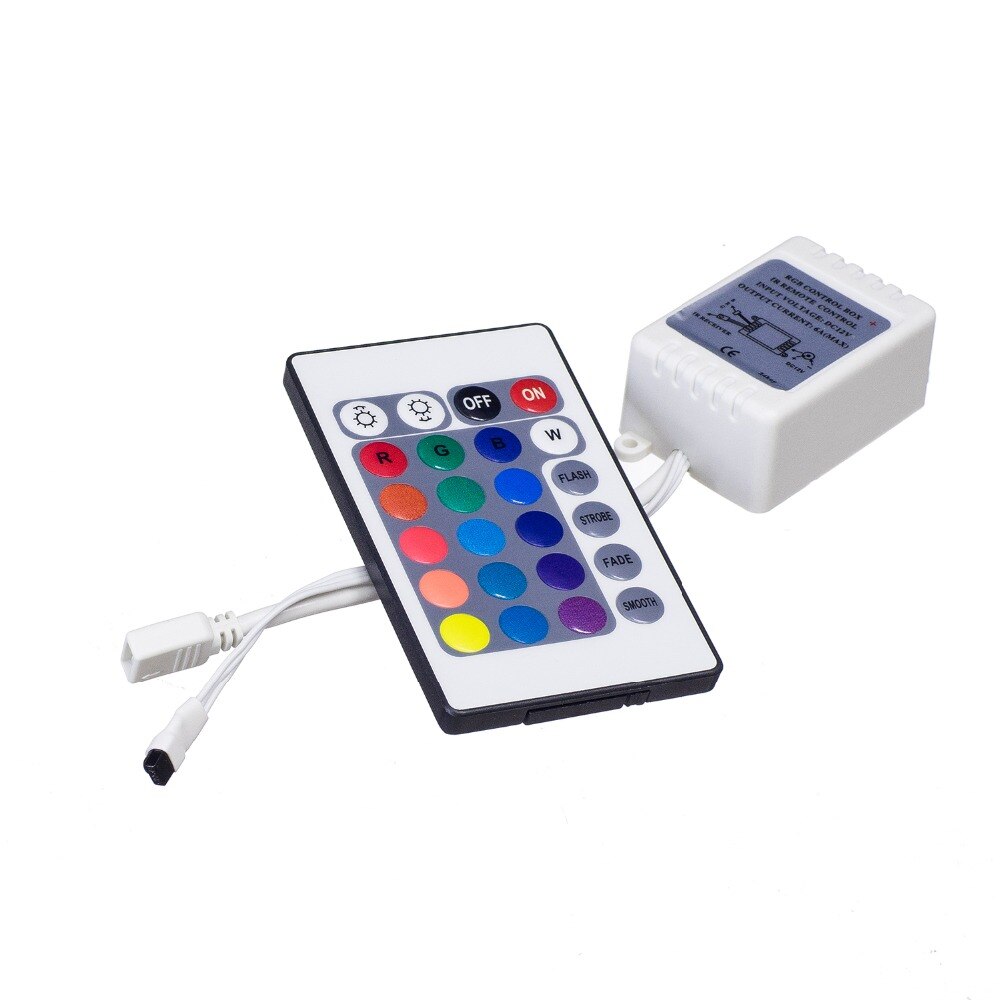 DC12V 24-key IR Remote RGB Light Strip Controller ... – Grandado