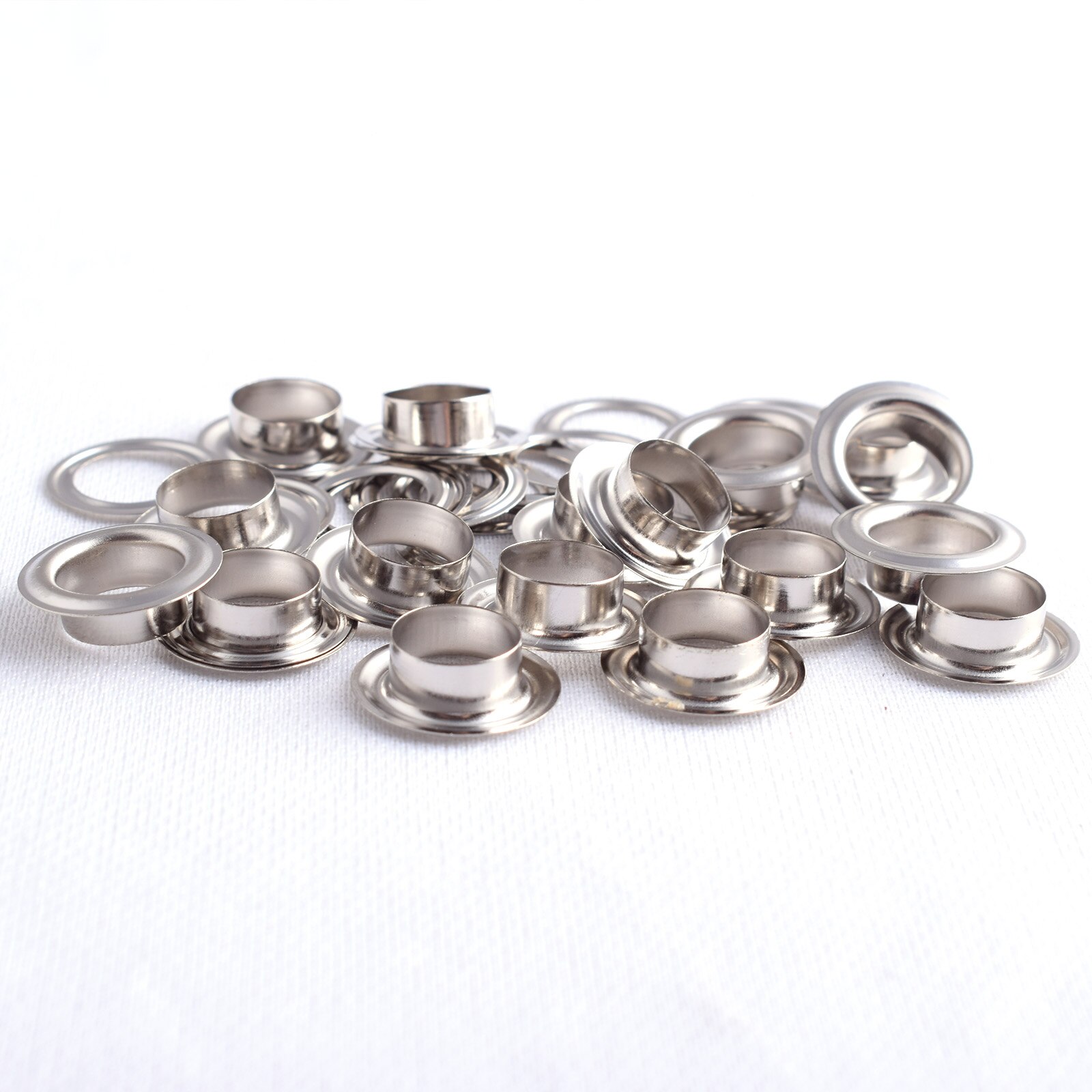 10mm Silver Eyelets Grommets with Washers Metal Gr... – Vicedeal