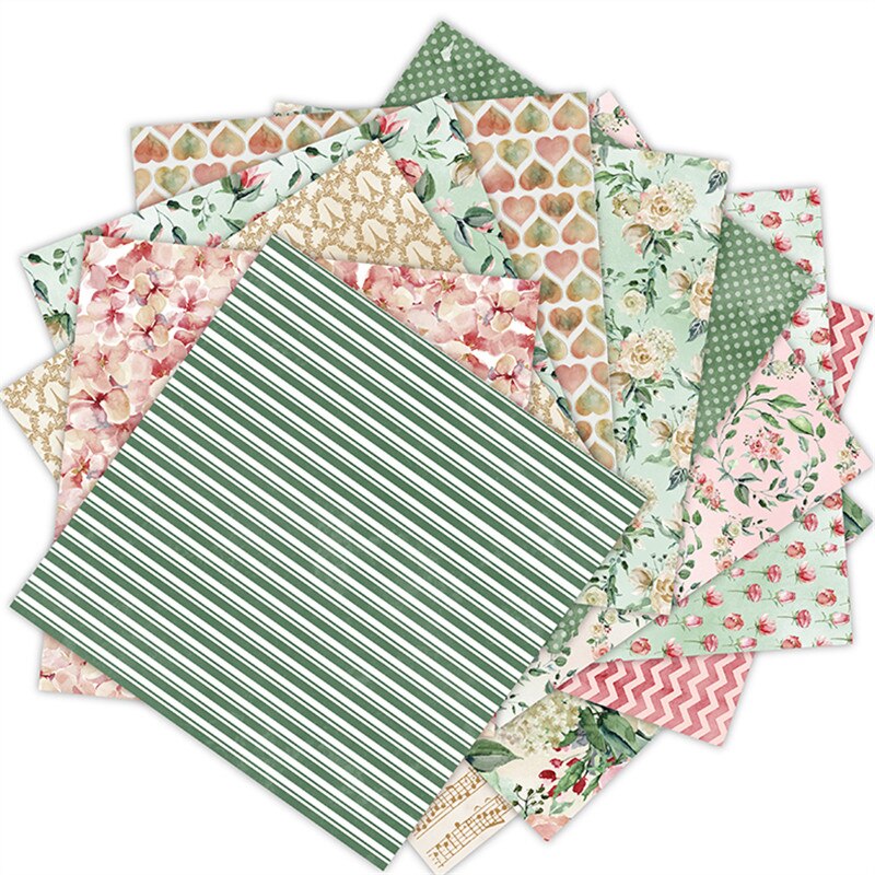 12pc Love Is Everlasting paper Scrapbooking paper ... – Vicedeal