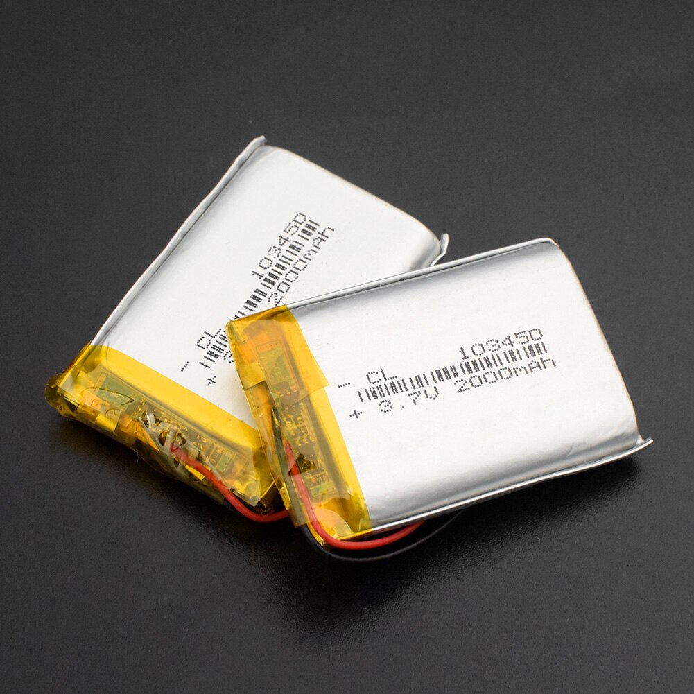 103450 Replacement li-ion Lipo cells Lithium 3.7V ... – Vicedeal
