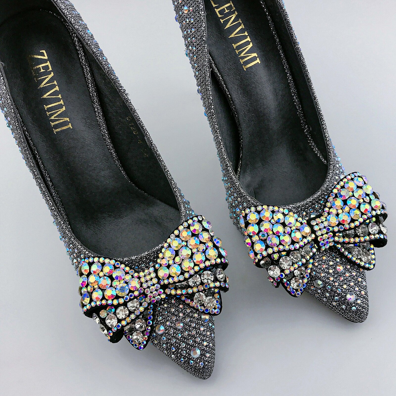 1pc Butterfly Rhinestone Bows Appliques Handmade E... – Grandado