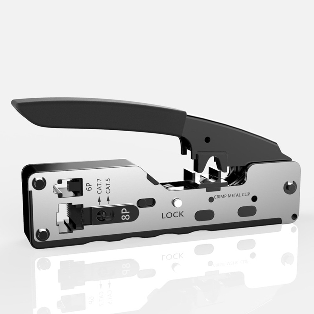 Cat7 RJ45 Netwerk Kabel Tang 6P 8P Kristal Hoofd Z... – Vicedeal