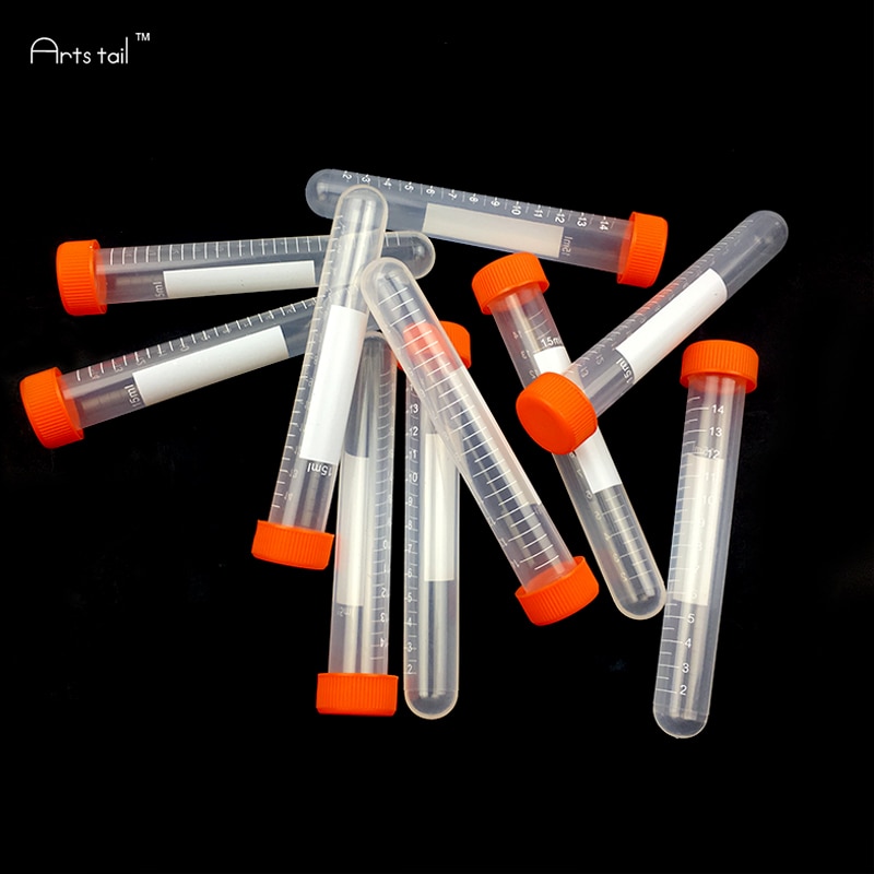15ml Centrifuge Tubes 50PCS Round Bottom Screw Str... – Grandado
