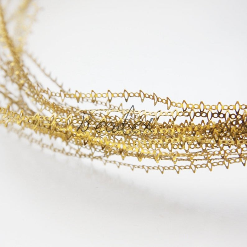 One Meter Solid Brass Gallery Bezel Wire - 4.8mm (... – Grandado