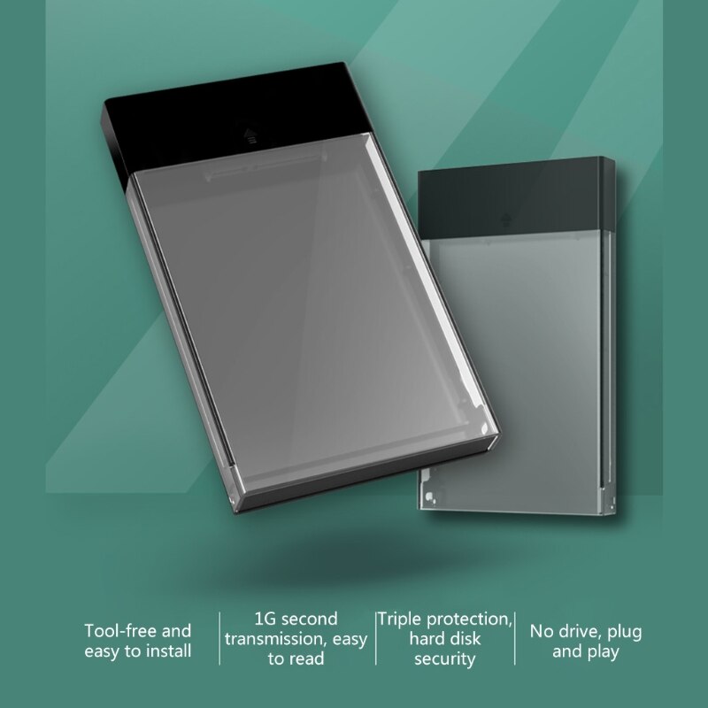 2.5 Inch USB 3.0 SSD Hard Drive Disk Box High Spee... – Vicedeal
