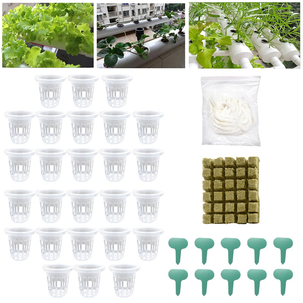 Plant Grow Net Nursery Pots Cup Hydroponic Coloniz... – Grandado