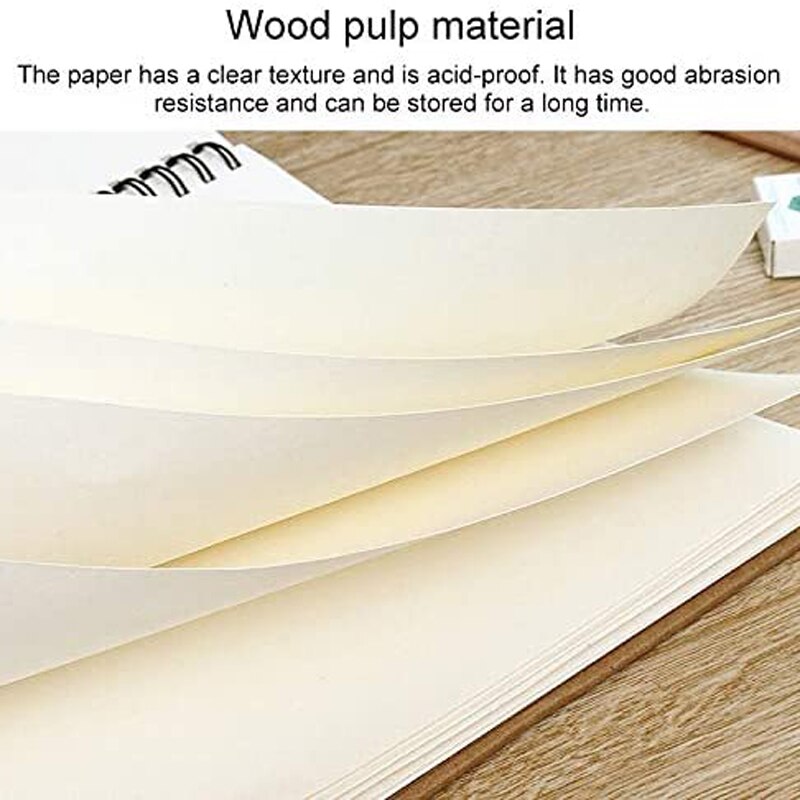 8K/16K Watercolor Paper Sketchbook for Drawing Ske... – Grandado