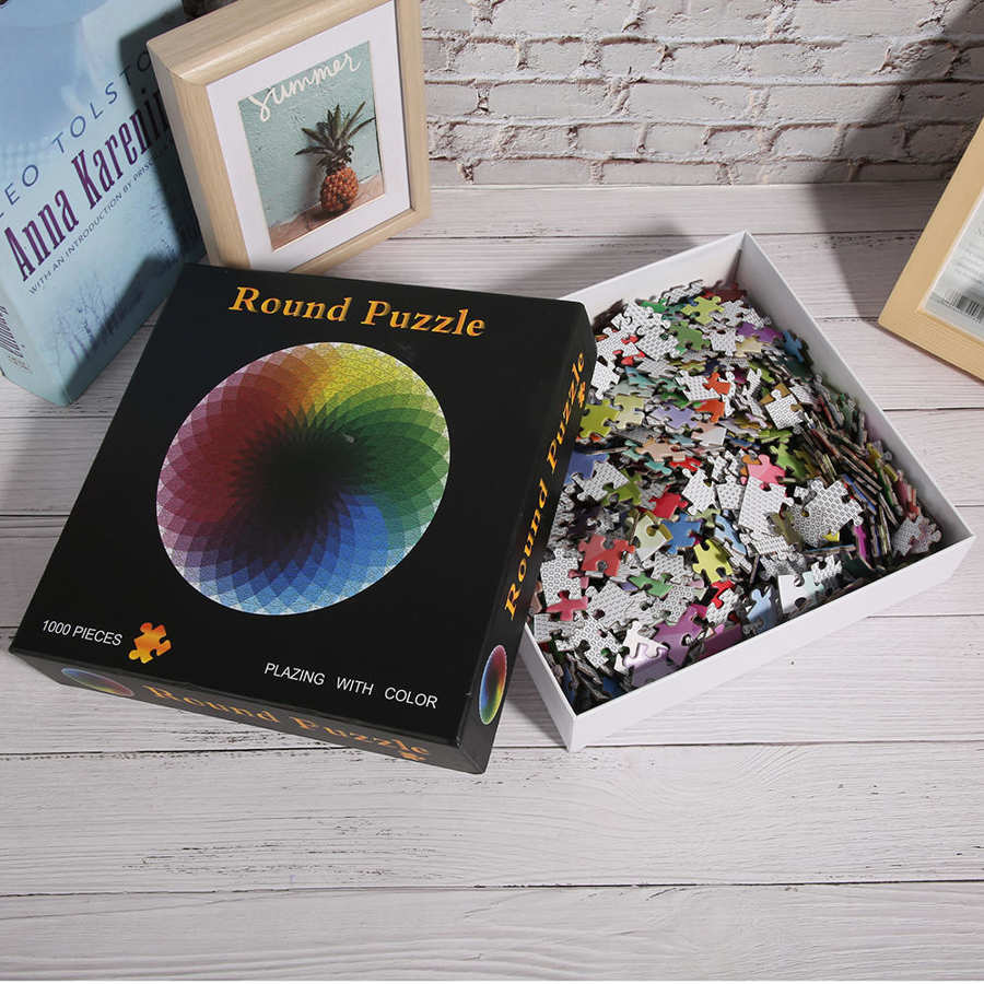 1000 Piece Gradient Color Puzzle Jigsaw Toddler Ba... – Vicedeal