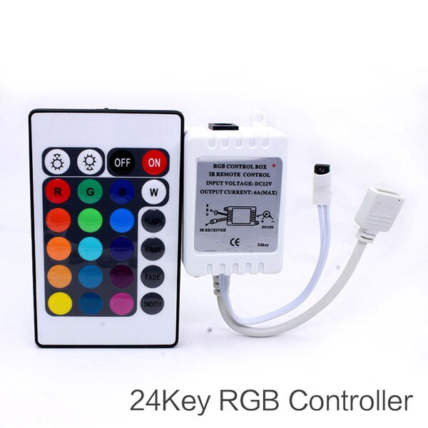 Neue 20 musik tasten IR-controller RGB IR Fernbedi... – Vicedeal