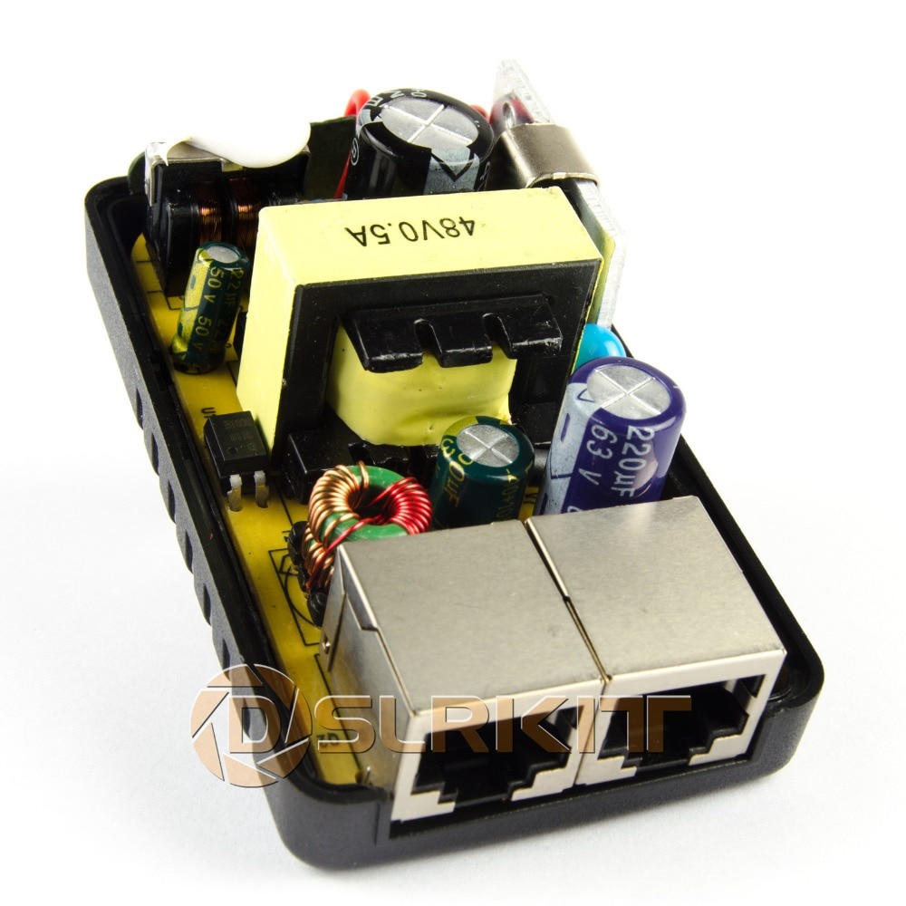 Gigabit 48V PoE Injector Adapter Power Over Ethern... – Vicedeal