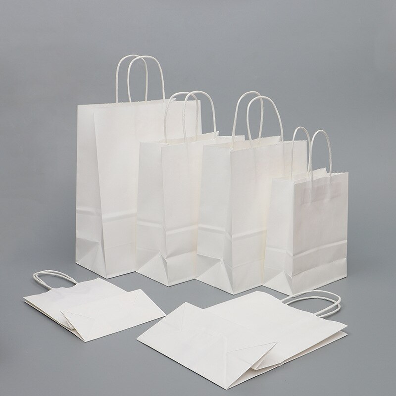 kraft paper bag packaging portable paper bag cloth... – Vicedeal