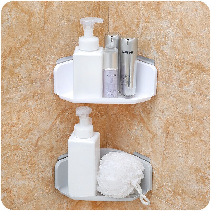 Toilet Free Punching Triangle Rack Kitchen Plastic... – Grandado