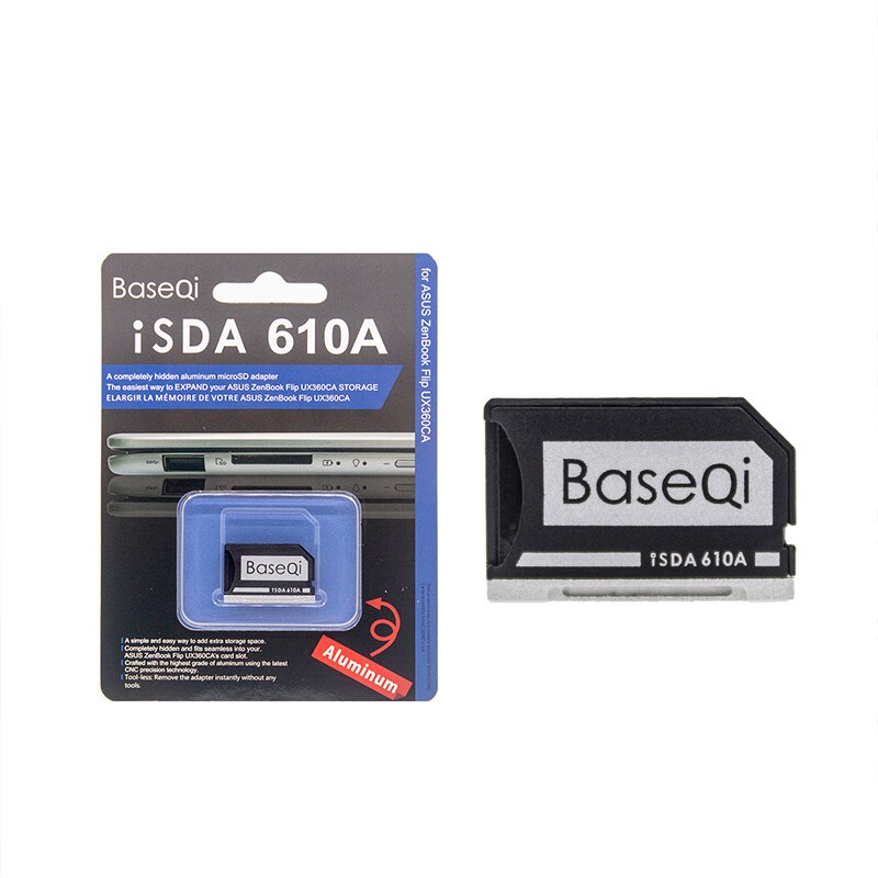 BaseQi Aluminum NinjaDrive Micro SD Card Adapter F... – Vicedeal