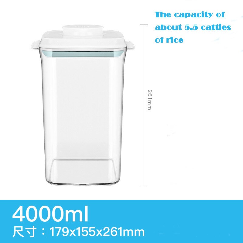 Airtight Food Storage Containers with One Key Pres... – Vicedeal