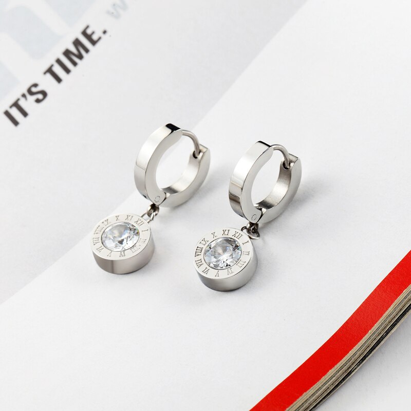 Titanium Steel Beautiful Roman Numeral Gold Color ... – Grandado