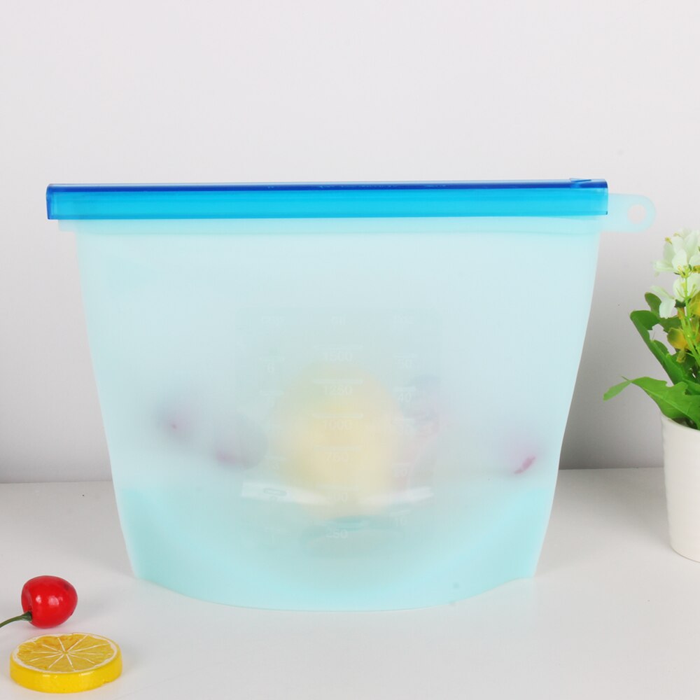 Reusable Silicone Sealer Bags Vacuum Food Storage ... – Vicedeal