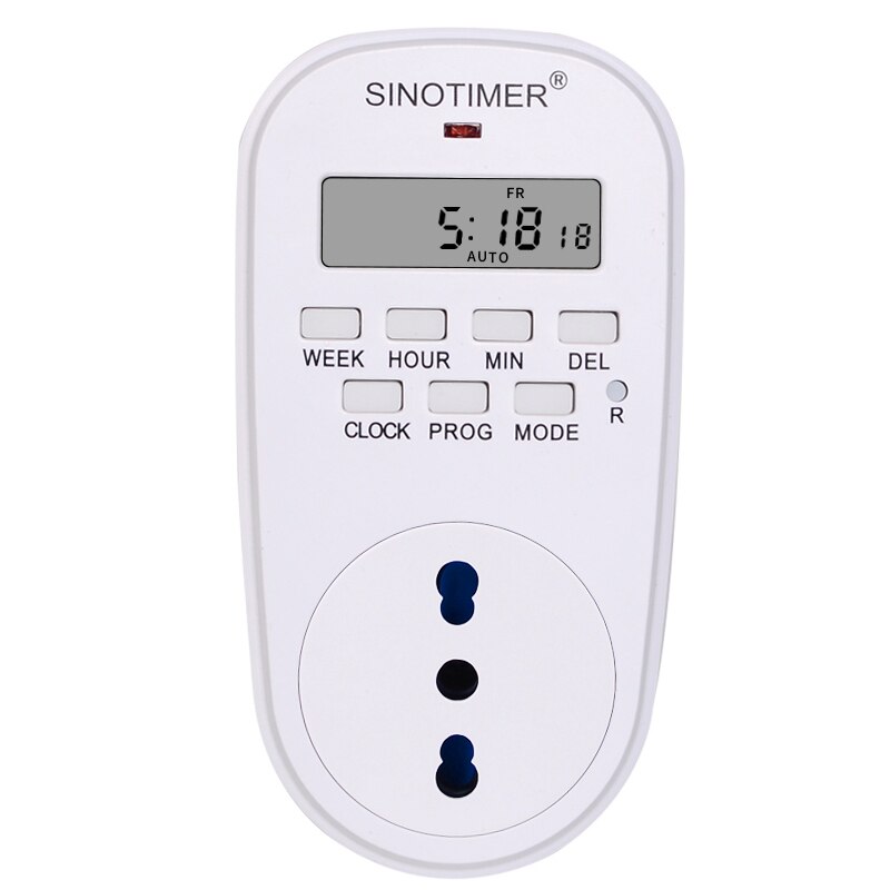 Eu Plug Outlet Electric Digital Socket With Timer Grandado