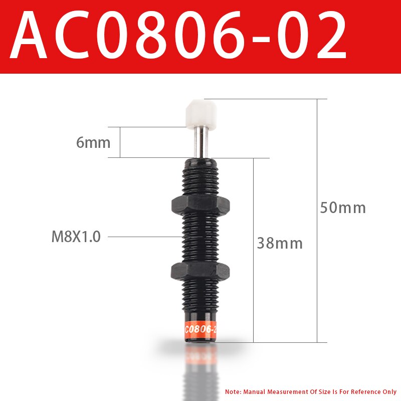 AC0806-02 Ac Buffer Slag 6Mm Pneumatische Olie Pre... – Vicedeal