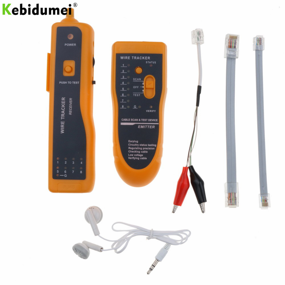 Netwerk Telefoon Kabel Tester Toner Draad Tracker ... – Vicedeal